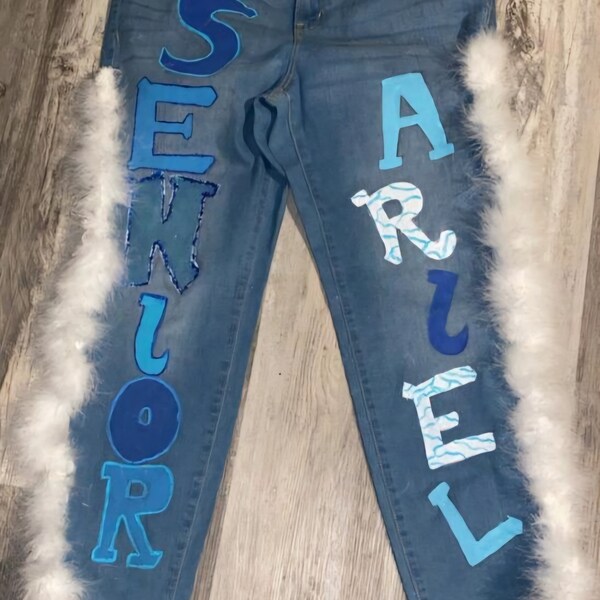 Custom Jeans - Etsy