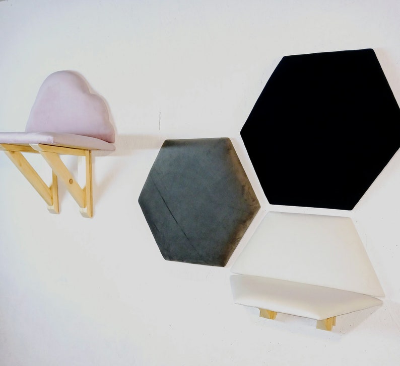 Designer Cat Wall Upholstered Step and Bed, Gift for Cat, Original Cat ...