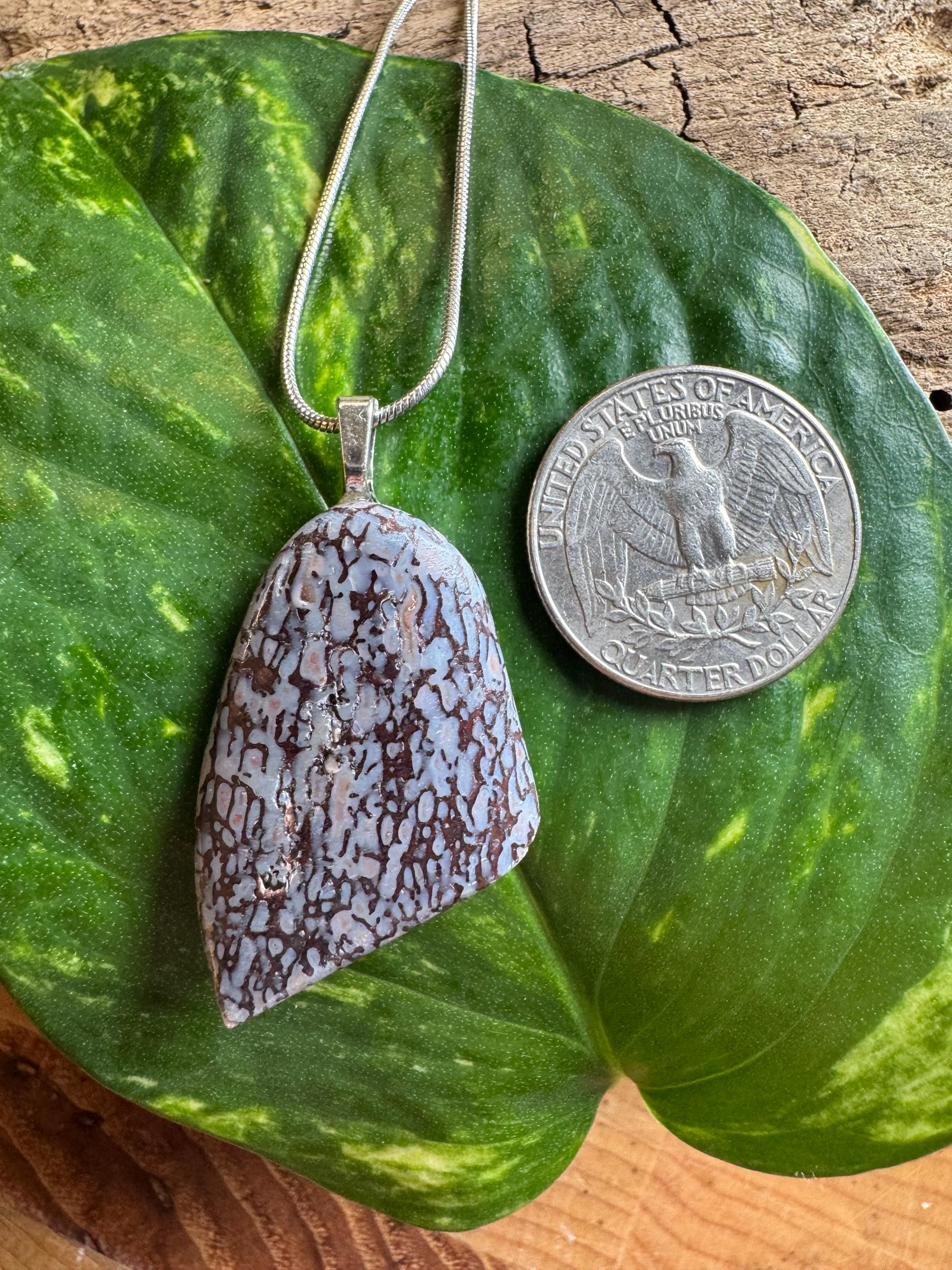 Blue Gembone Necklace - Etsy