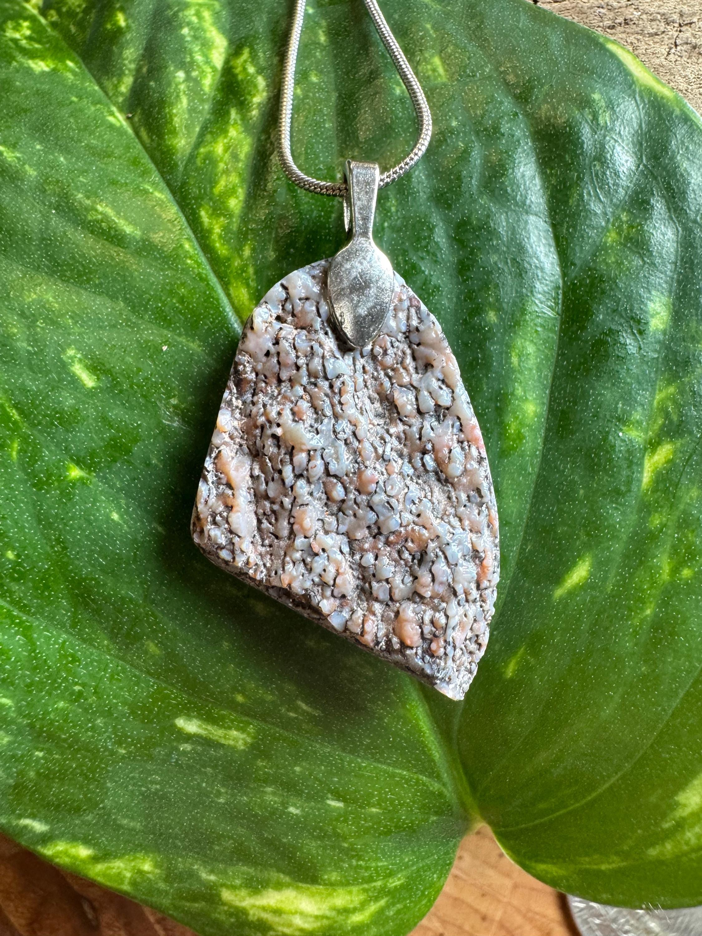 Blue Gembone Necklace - Etsy