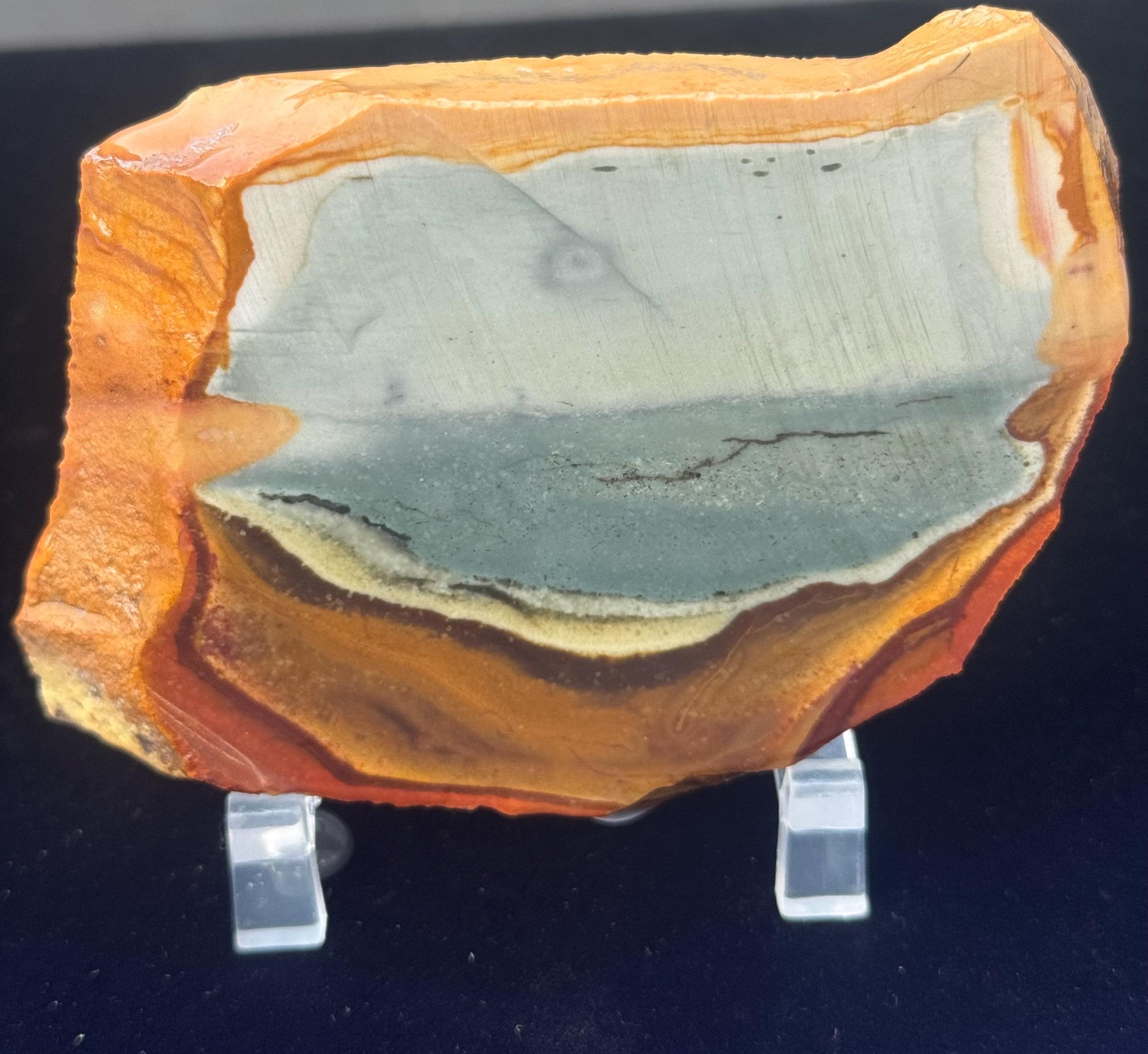 Pictured Polychrome Jasper Slab - Etsy