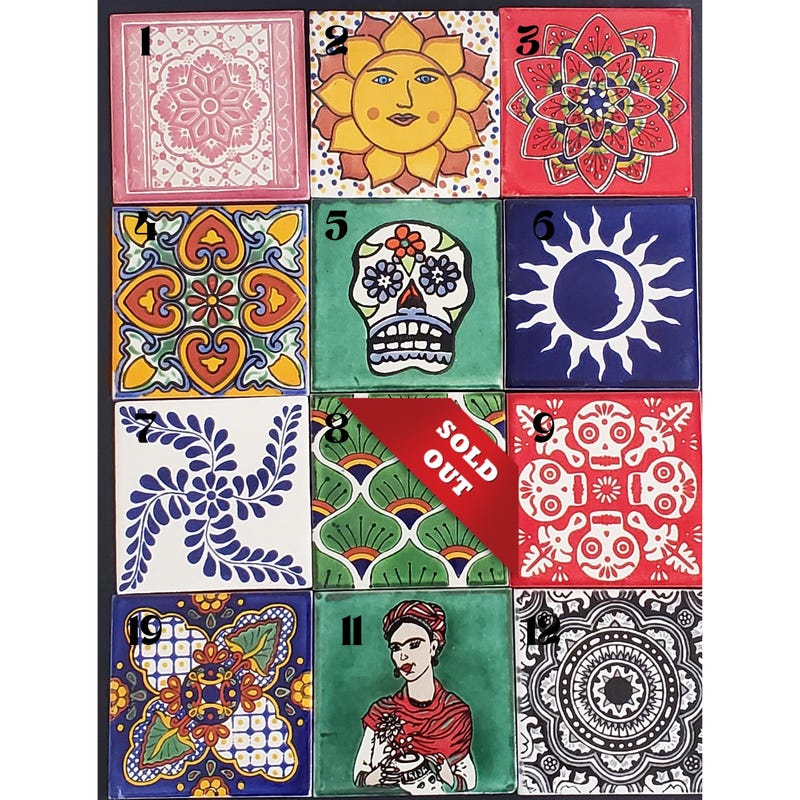 Tile Coasters - Etsy