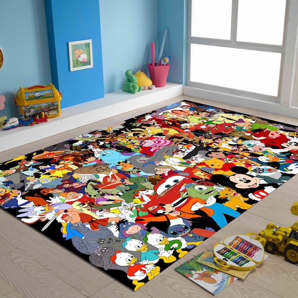 Cartoon Rugs - Etsy