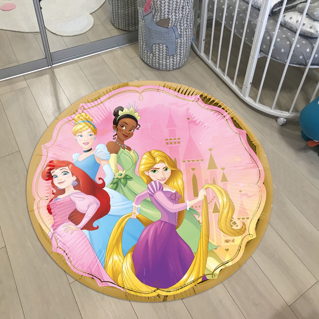 Princesses Rug, Kids Room Rug, Girl Room Rug, Cute Rug, Nursery Rug ...
