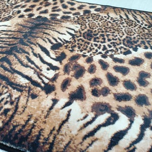 Leopard Rug, Leopard Pattern Rug, Leopard Fur Pattern Rug, Animal Decor ...
