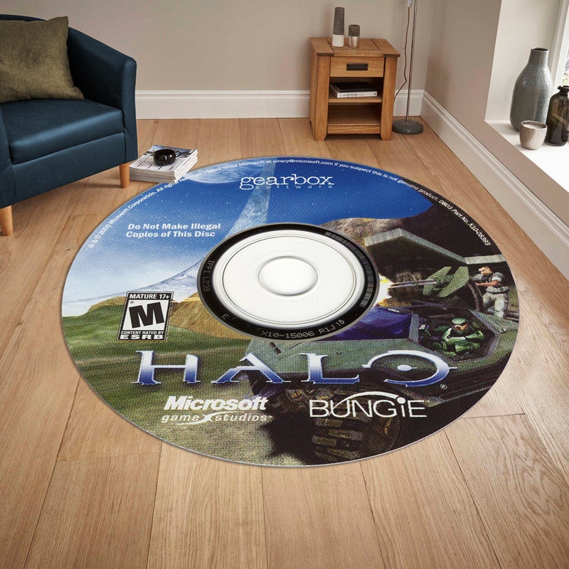 Video Game Disc Rugs - Etsy