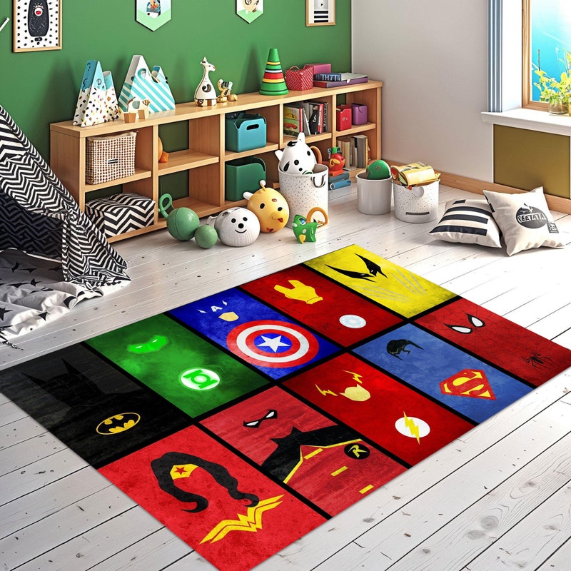 Avengers Rug - Etsy