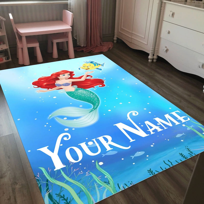 Mermaid Area Rug - Etsy