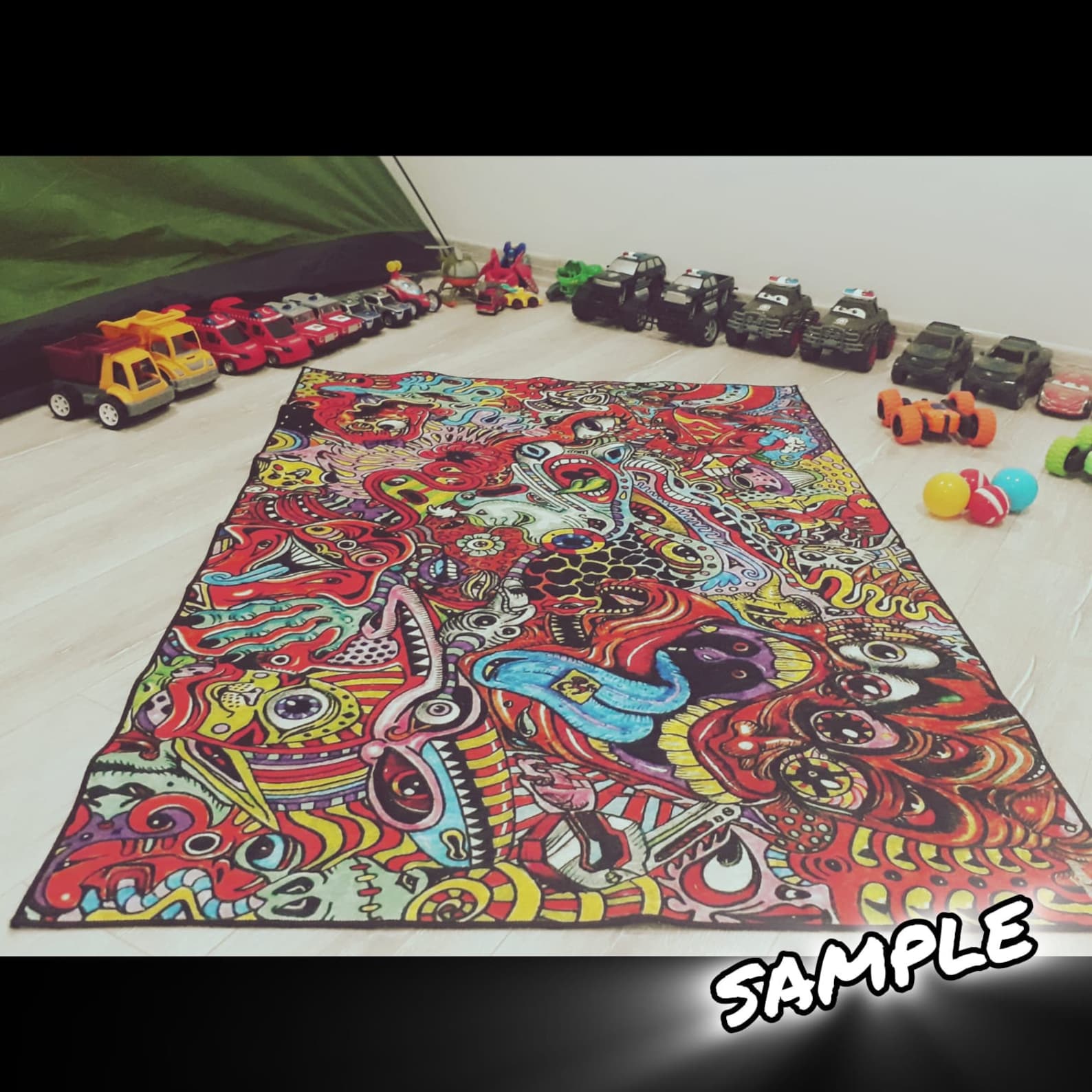 Anime Rug,cartoon Rug,mixed Character Rug,anime Characters Rug, Mix Rug ...