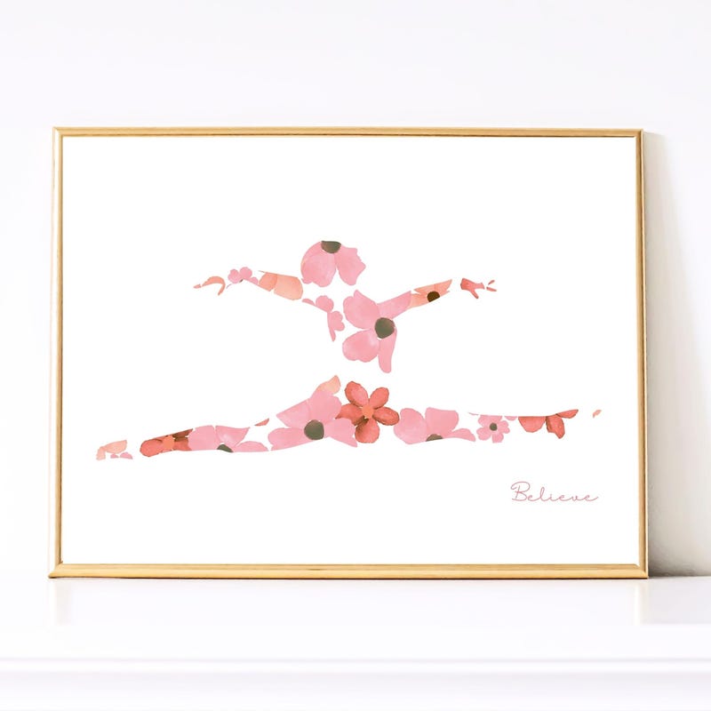Gymnastics Poster - Etsy