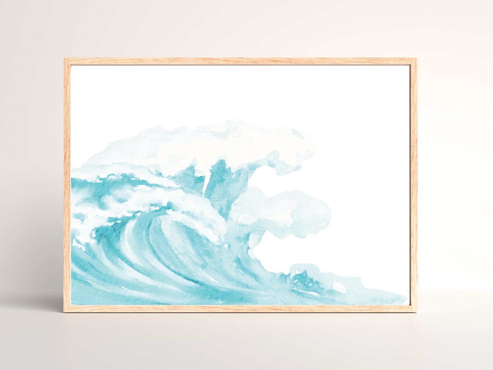 Surf Wall Art Bundle, Boys Beach Nursery Printable, Coastal Blue Room ...