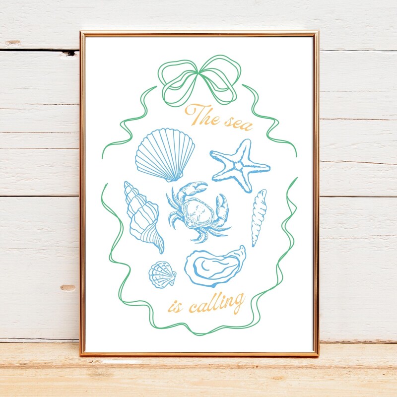 Scallop Wall Decal - Etsy