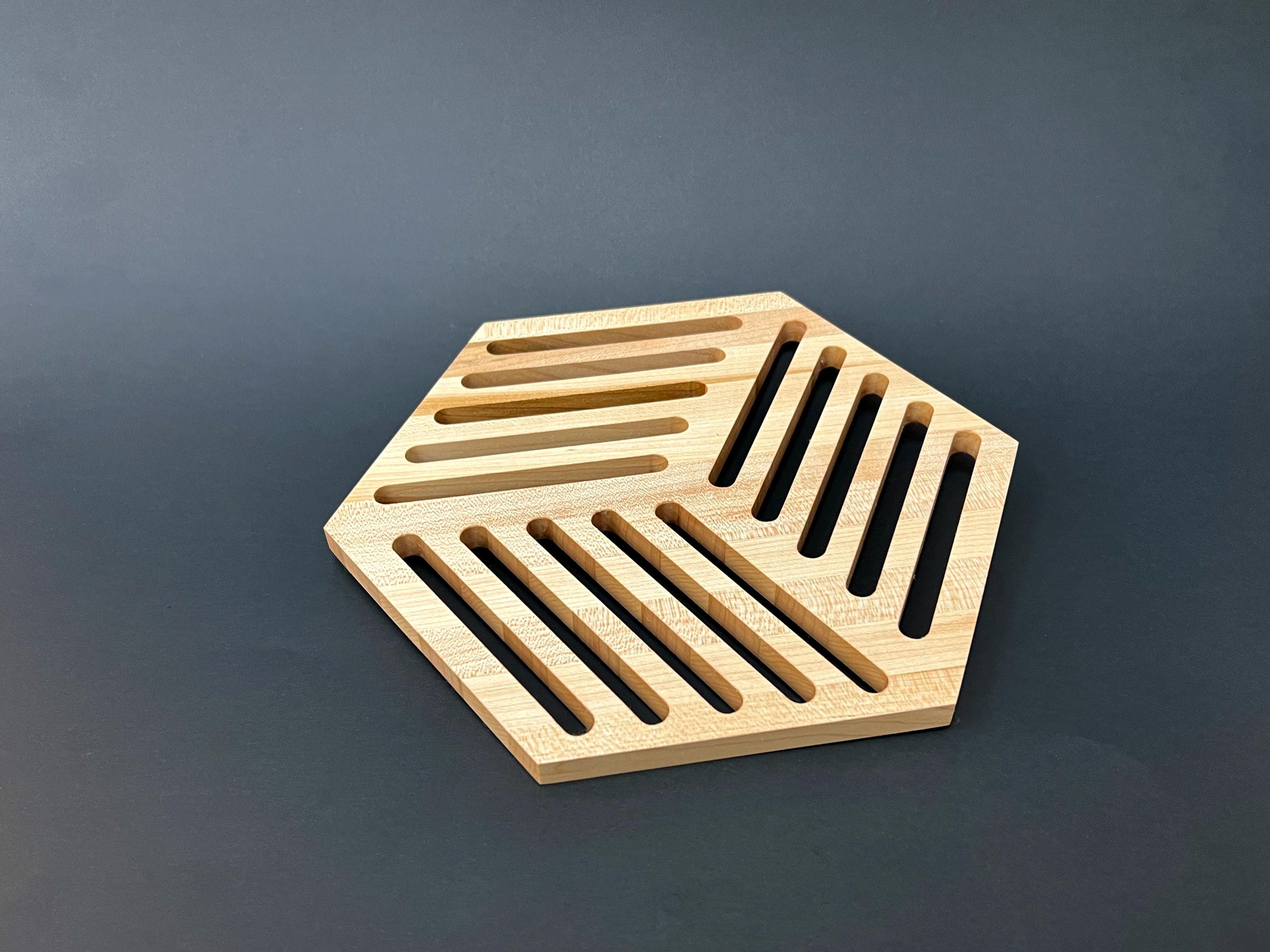 Wooden Trivets, Three Sizes for Glasses and Plates! - Etsy