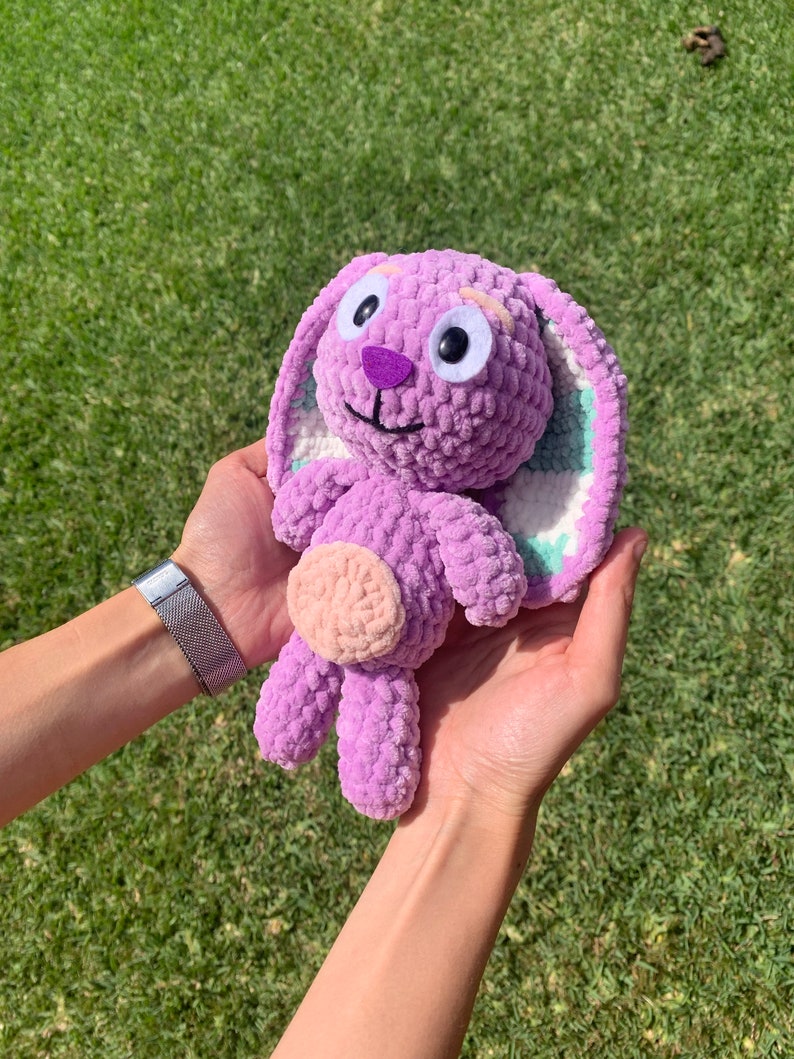 Floppy the Bunny PDF Crochet Pattern Amigurumi Plushie - Etsy