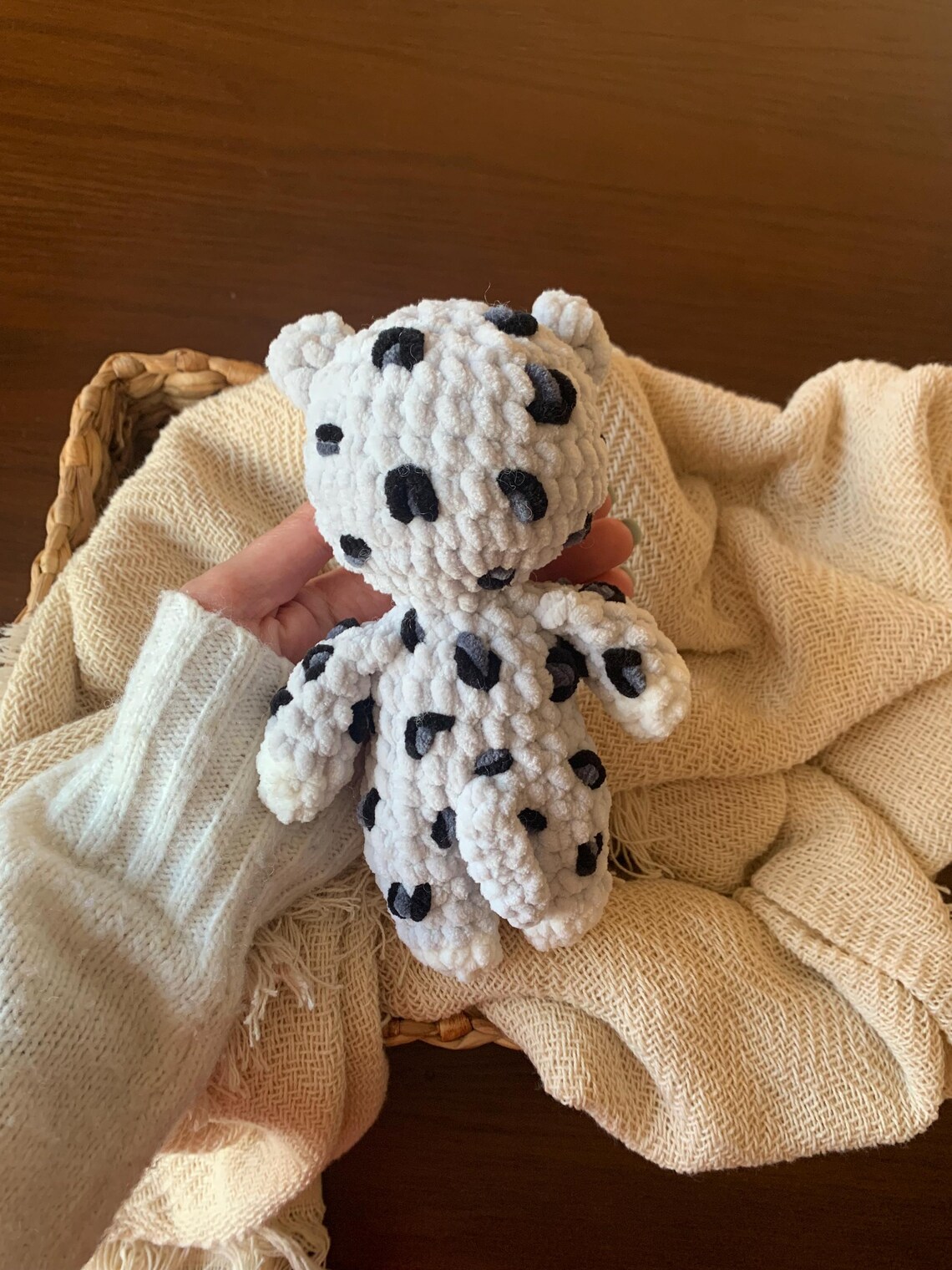 Snow Leopard No Sew PDF Crochet Pattern Amigurumi - Etsy