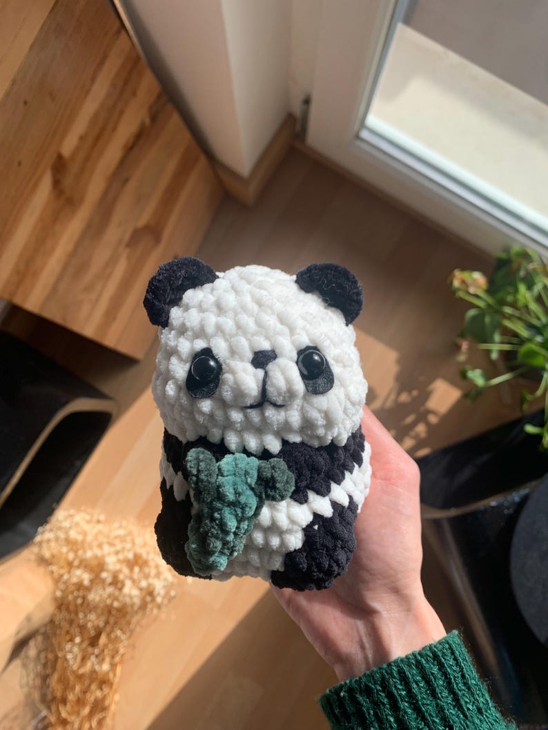 Chubby Panda No Sew PDF Crochet Pattern Amigurumi - Etsy Canada