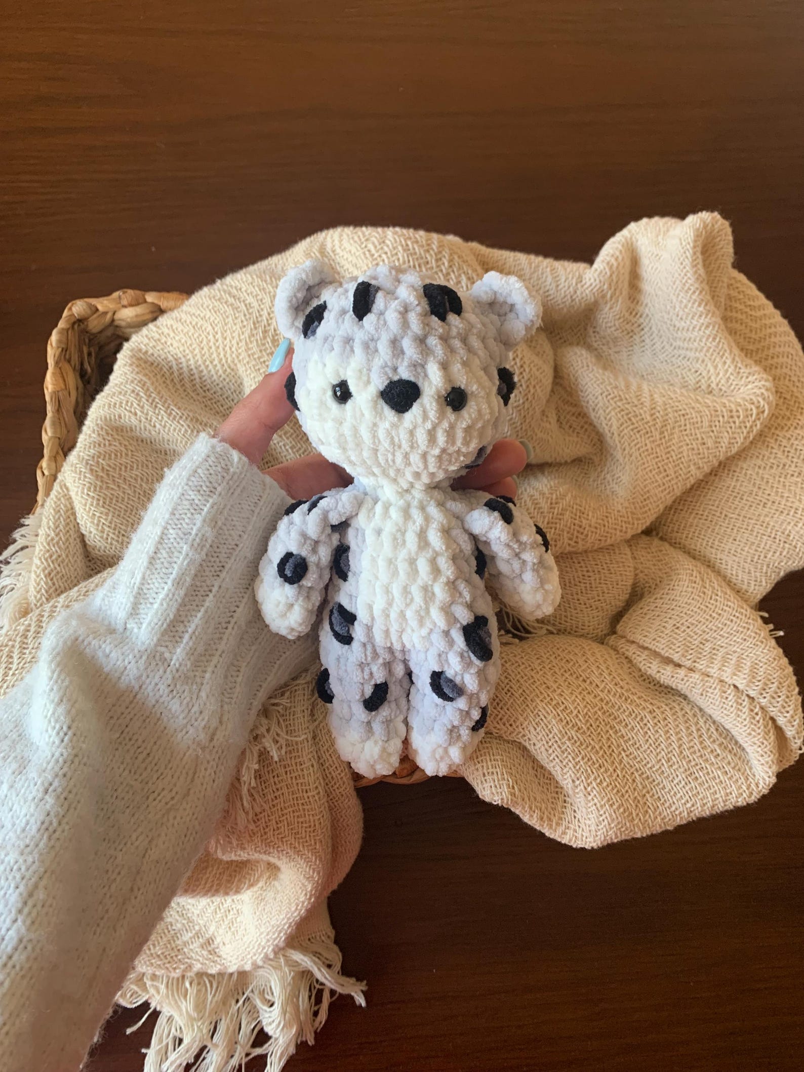 Snow Leopard No Sew PDF Crochet Pattern Amigurumi - Etsy