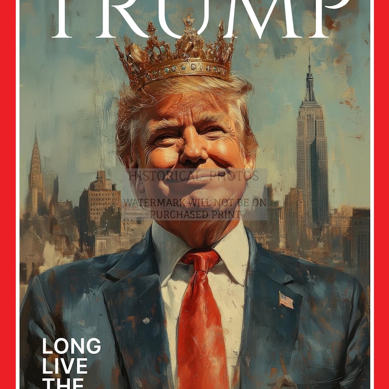 Time Magazine Donald Trump - Etsy