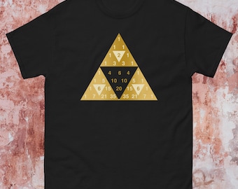 Pascal's Triangle Legend of Zelda Triforce Polyester Mouse Pad for Math ...