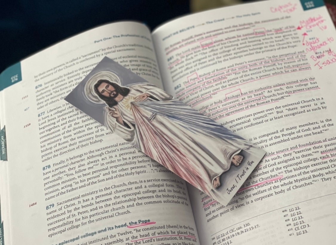 Bookmark/prayer Cards - Etsy