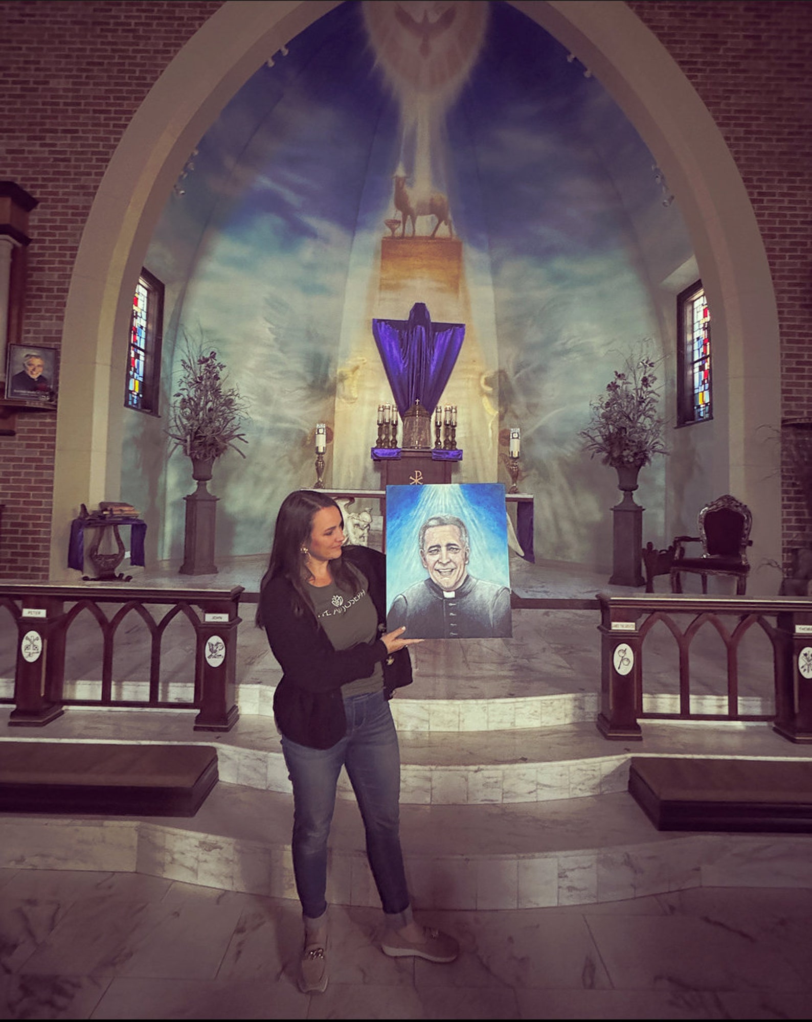 Fr. Mark Beard Portrait - Prints - Etsy