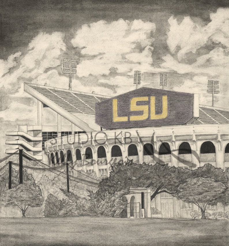 Tiger Stadium - Prints - Etsy