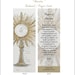 Adoration Bookmark/prayer Cards - Etsy