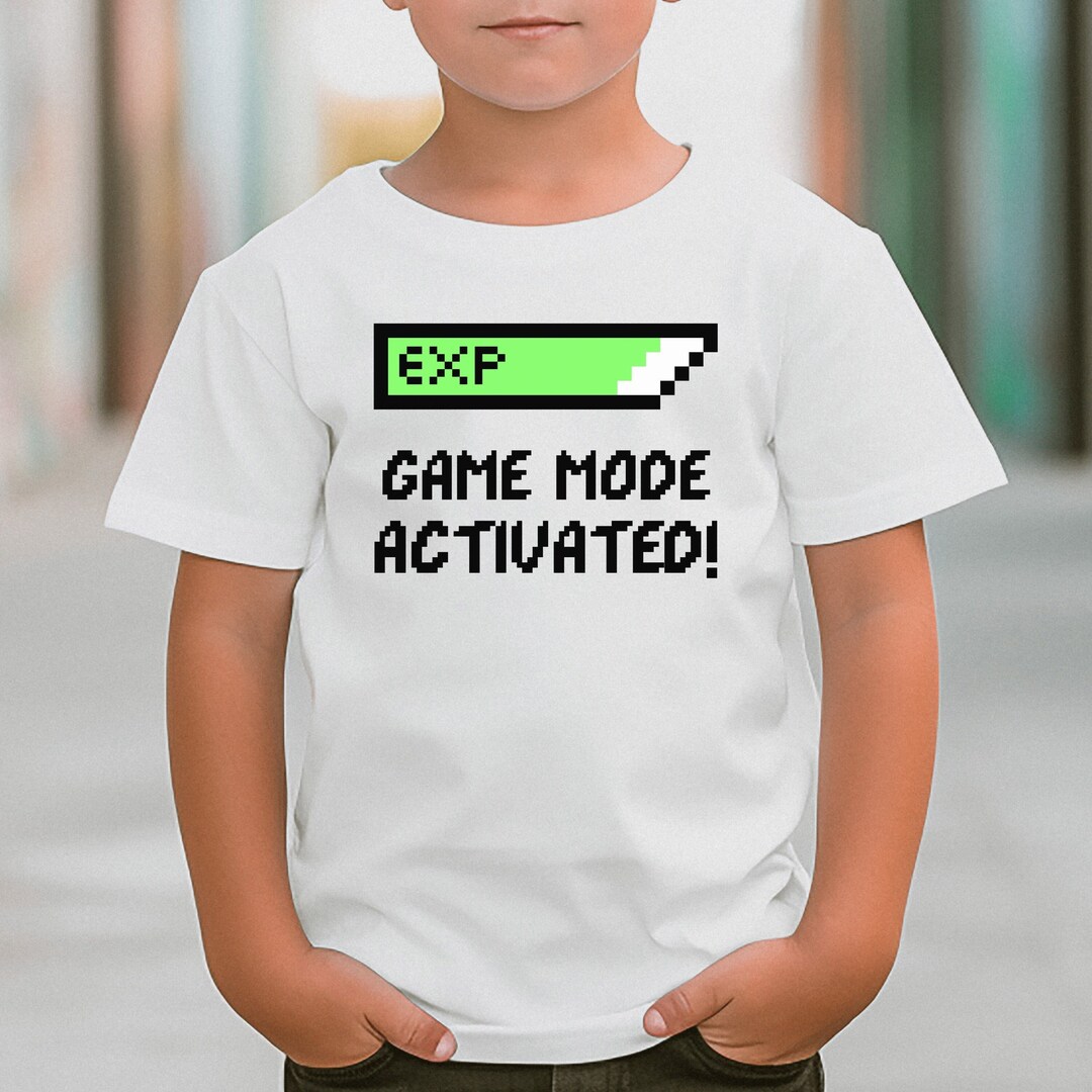 Game Mode Activated PNG, Digital Download, Gamer POD Design - Etsy