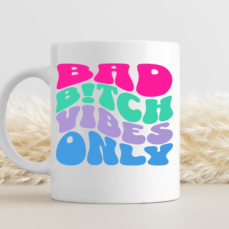 Bad Bitch Vibes Only PNG, Digital Download, POD Design - Etsy