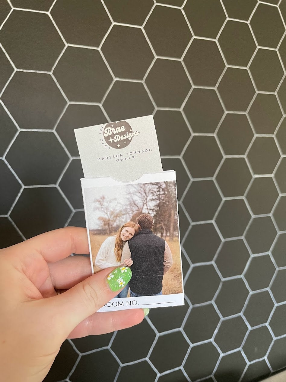 Custom Hotel Key Card Envelope or Holder - Etsy