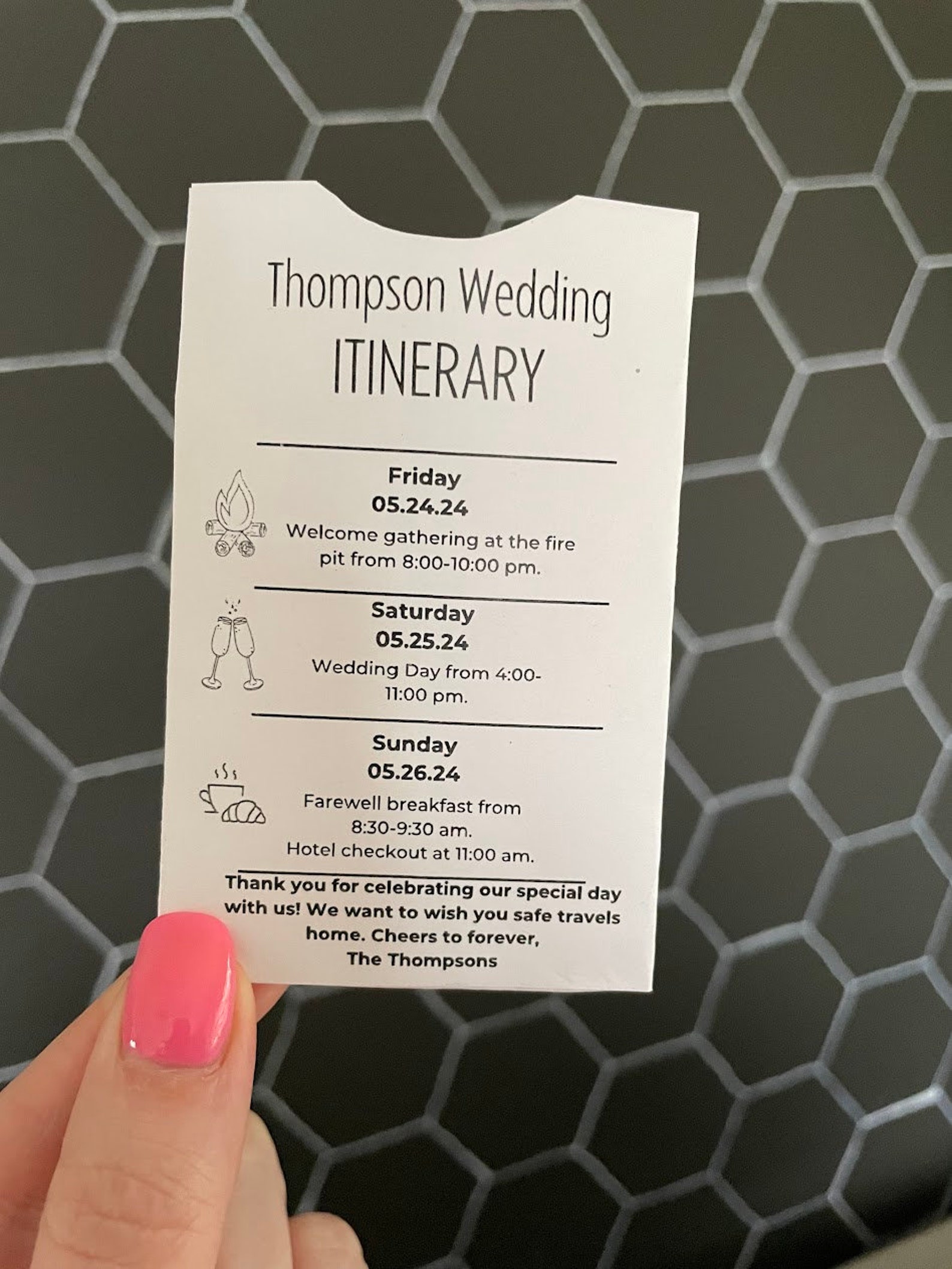 Custom Hotel Key Card Envelope or Holder - Etsy