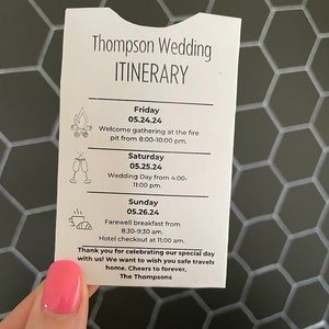 Custom Hotel Key Card Envelope or Holder - Etsy