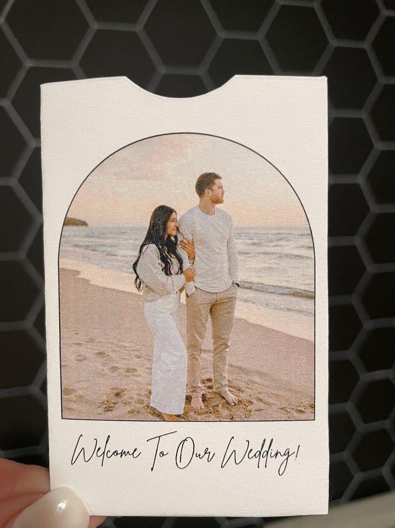 Custom Hotel Key Card Envelope or Holder - Etsy