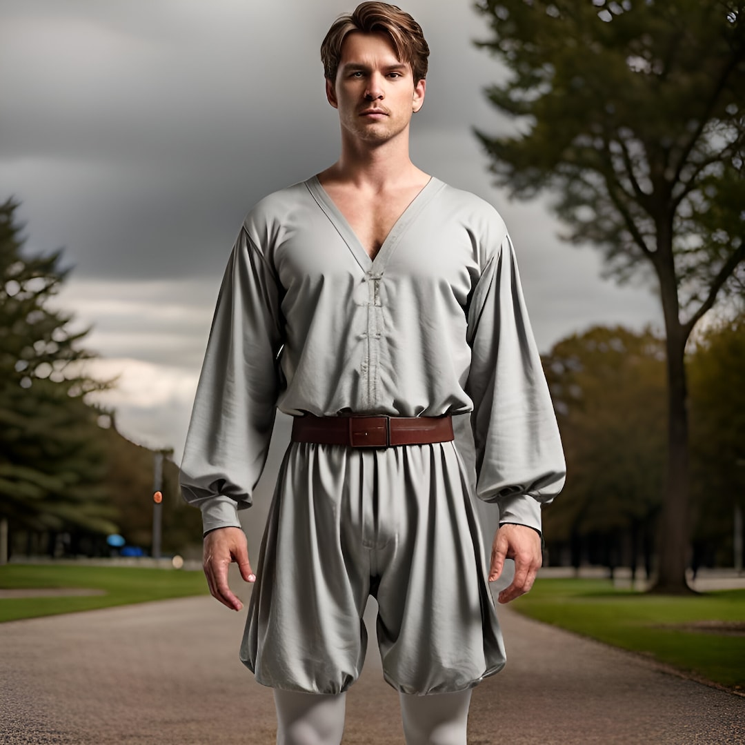 Viking Medieval Costume for Men | Norse Warrior Renaissance Costume ...