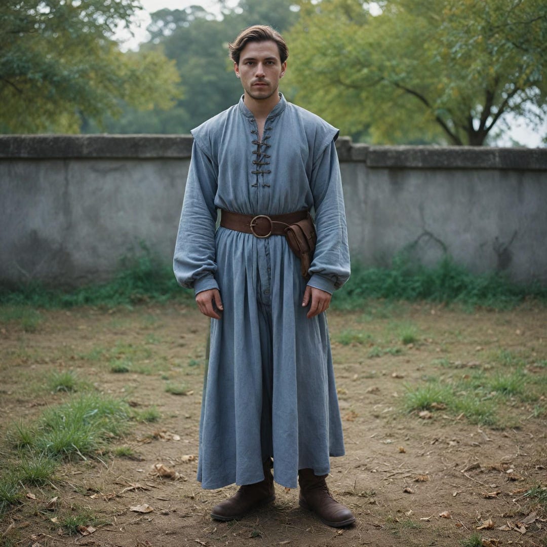 Men Larp Medieval Tunic | Pirate Renaissance Viking Cosplay ...
