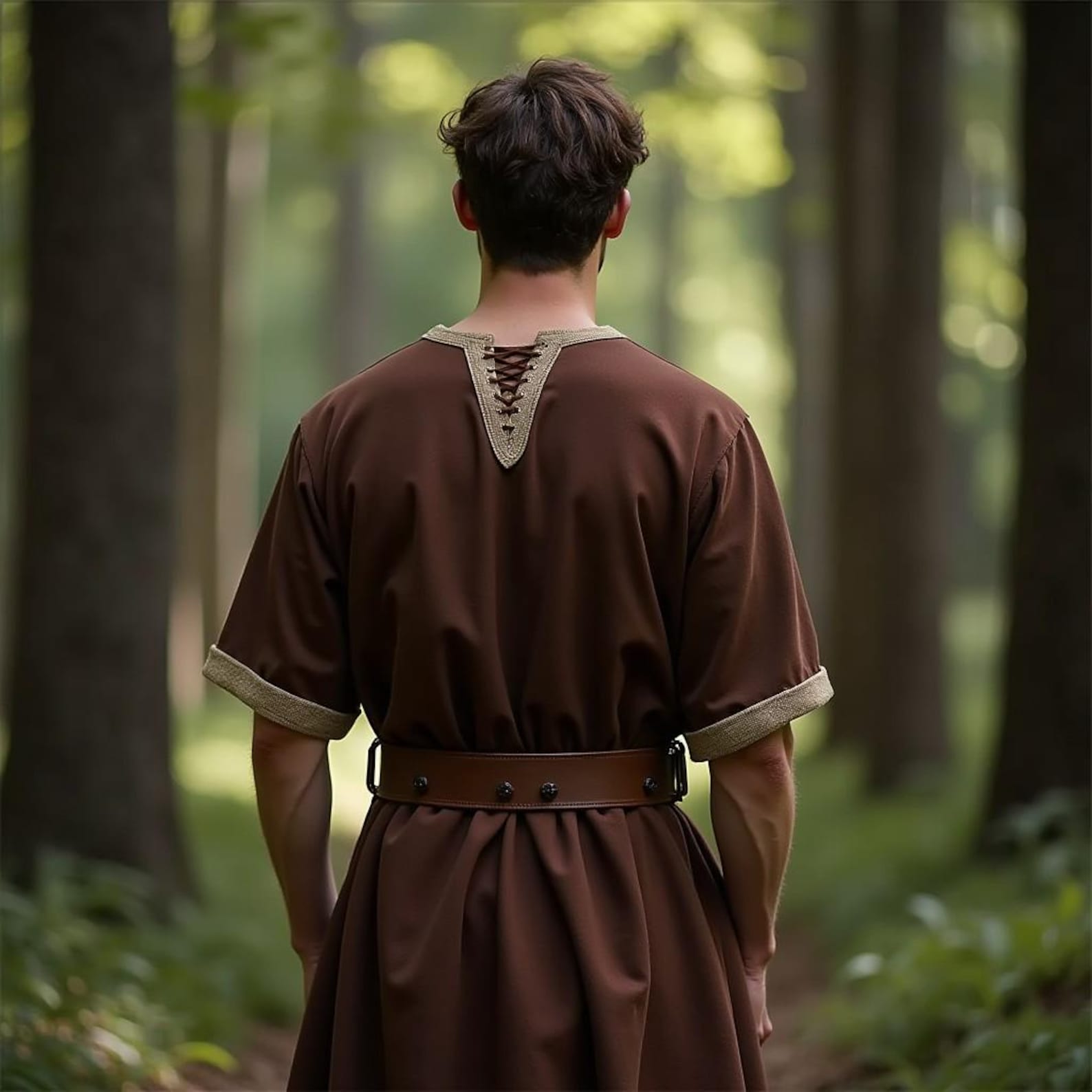 Viking Medieval Tunic for Men | Renaissance Festival Warrior Shirt ...