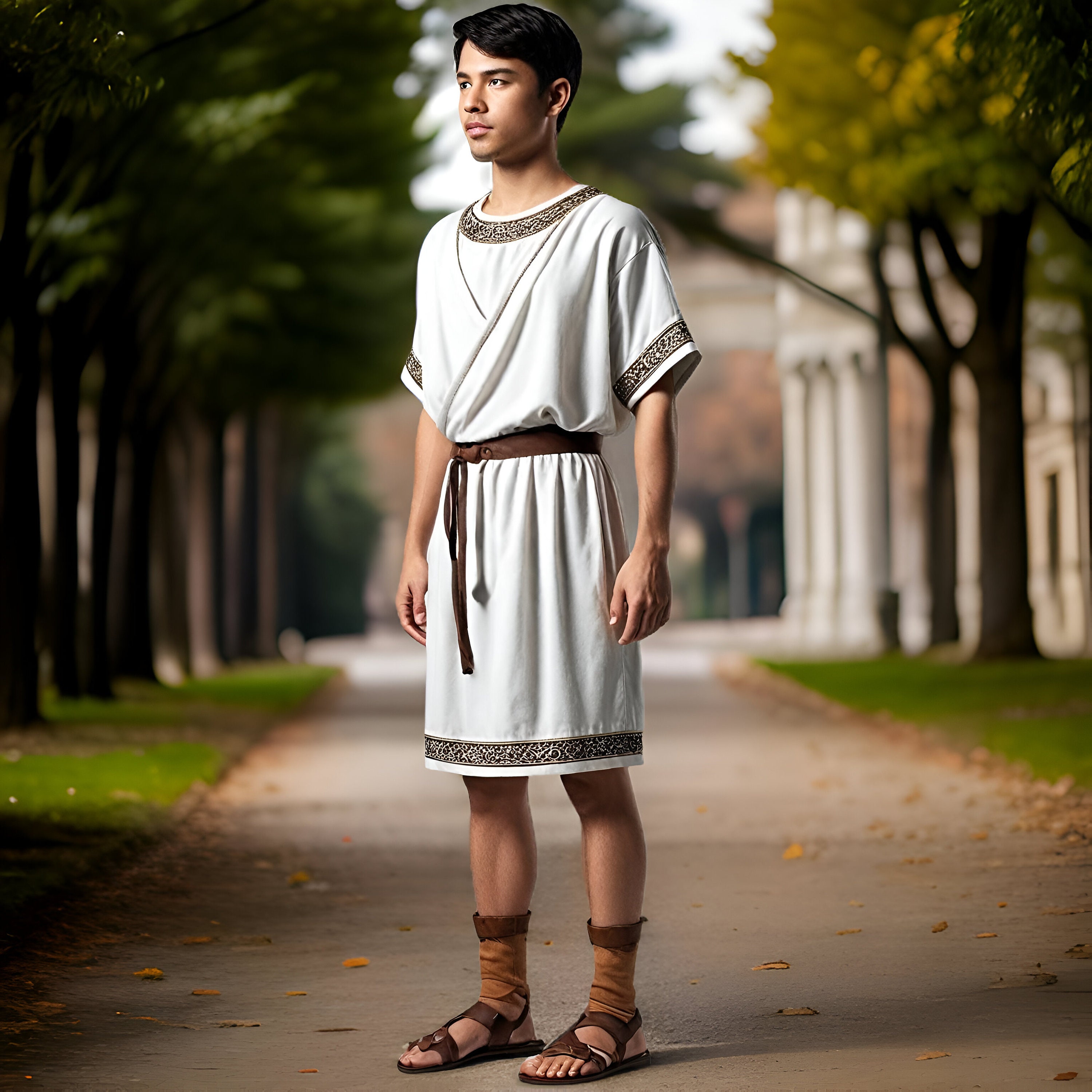 Viking Roman Toga Festival Costume | Historical Men's Carnival Costume ...