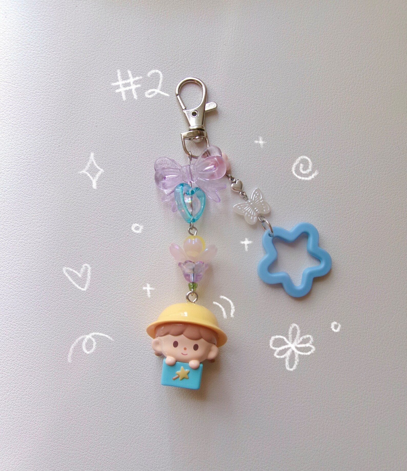 Cute Character Keychains Kawaii Aesthetic Y2K Coquette Accessory Gift ...