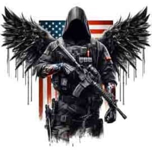 American Patriot Soldier - Skull Grim Reaper , Army Svg Military ...