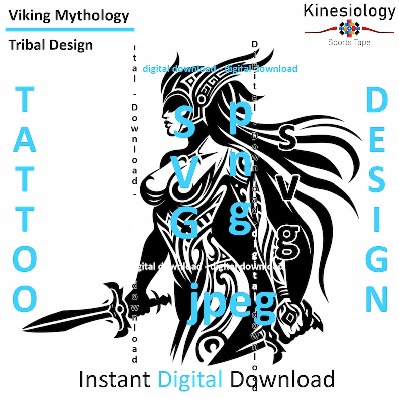 Shield Maiden Viking Women PNG Bundle - Digital Art | PNG Collection ...