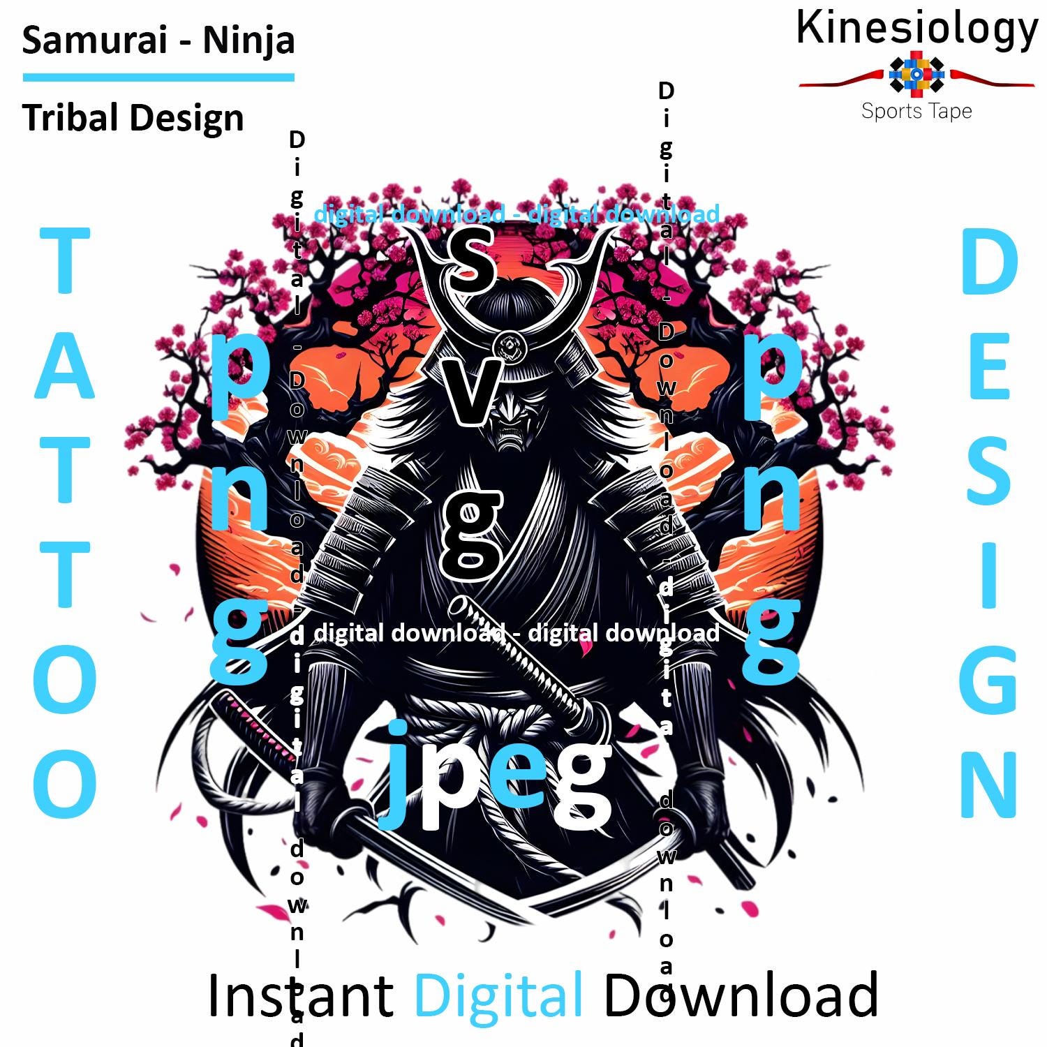 Samurai Shinigami Warrior - Ancestral Defender Japan Png Digital Art ...