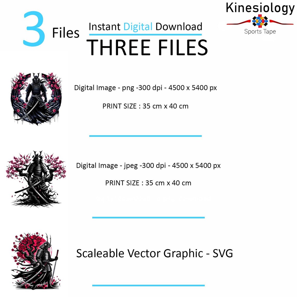 Samurai Shinigami Warrior - Eternal Longing Japan Png Digital Art PNG JPEG & SVG Instant Tattoo ...