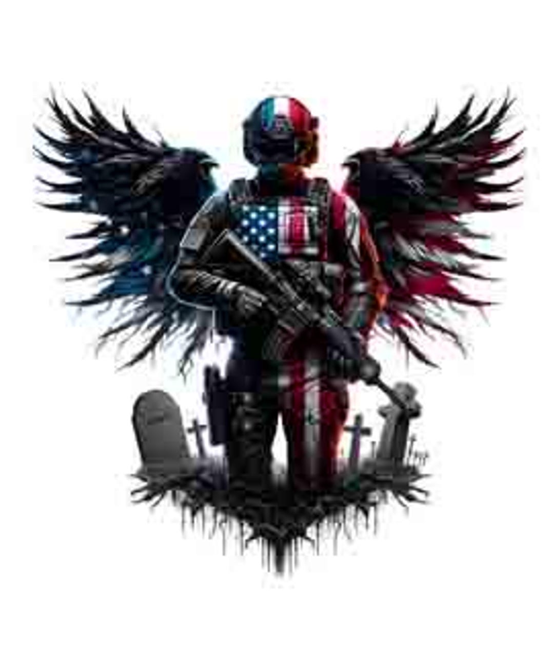 American Patriot Raven - Blasphemy Png Military Svg Army Svg Digital ...