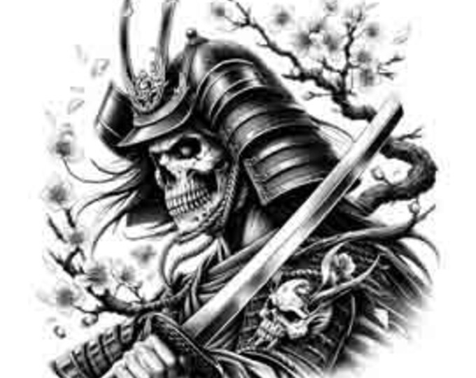 Japanese Samurai - Digital Art Collection | PNG, JPEG & SVG | Instant ...