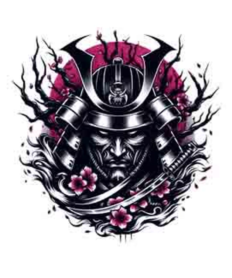 Samurai Shinigami Warrior - Gatekeeper Japan Png Digital Art PNG JPEG ...