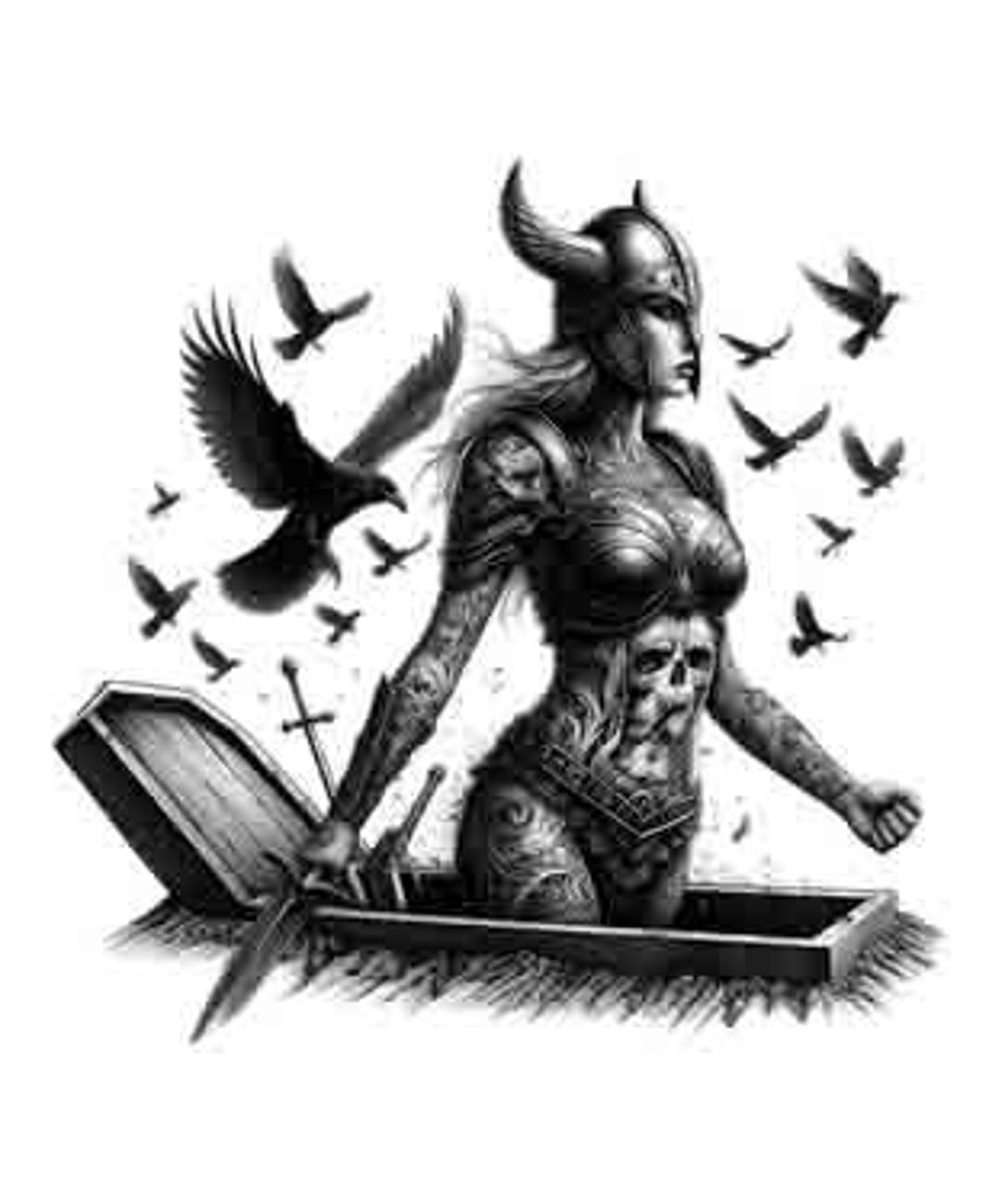 Viking Memorial - Fallen Glory - Digital Art Collection PNG, JPEG & SVG ...