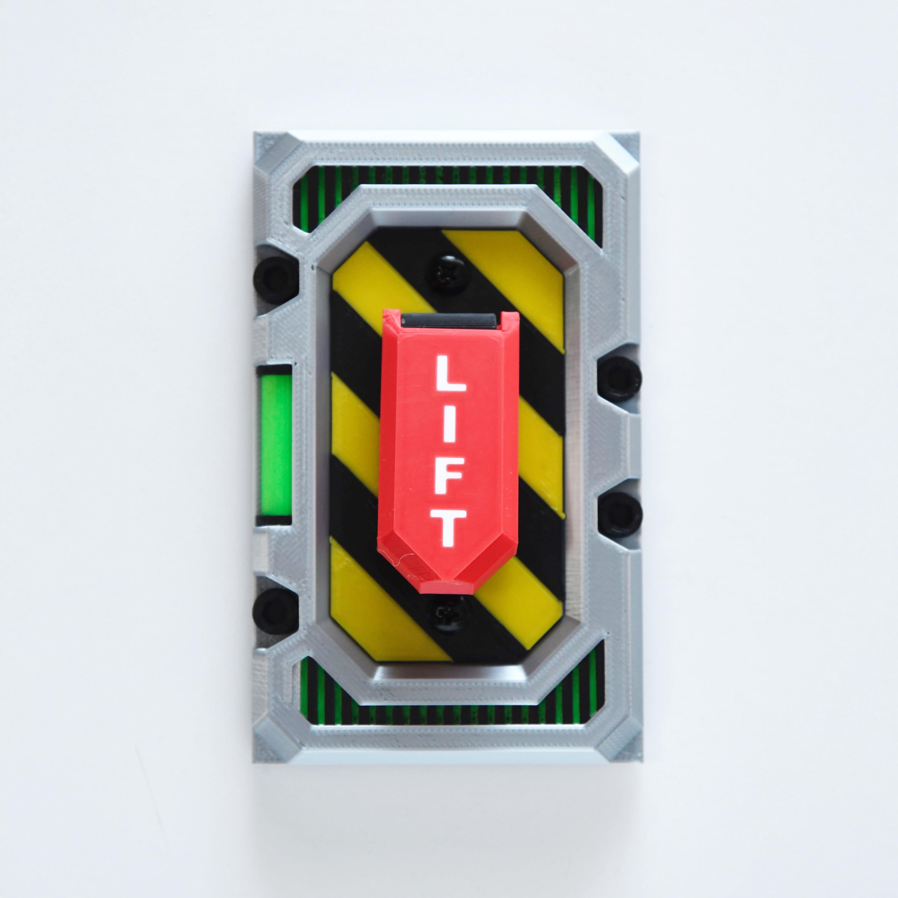 Scifi Light Switch Faceplate With Glow-in-the-dark Effects - Etsy