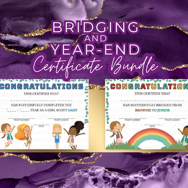 Junior Bridging Certificate - Etsy