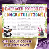 Girl Scout Daisy Cookie Award 2021 - Etsy