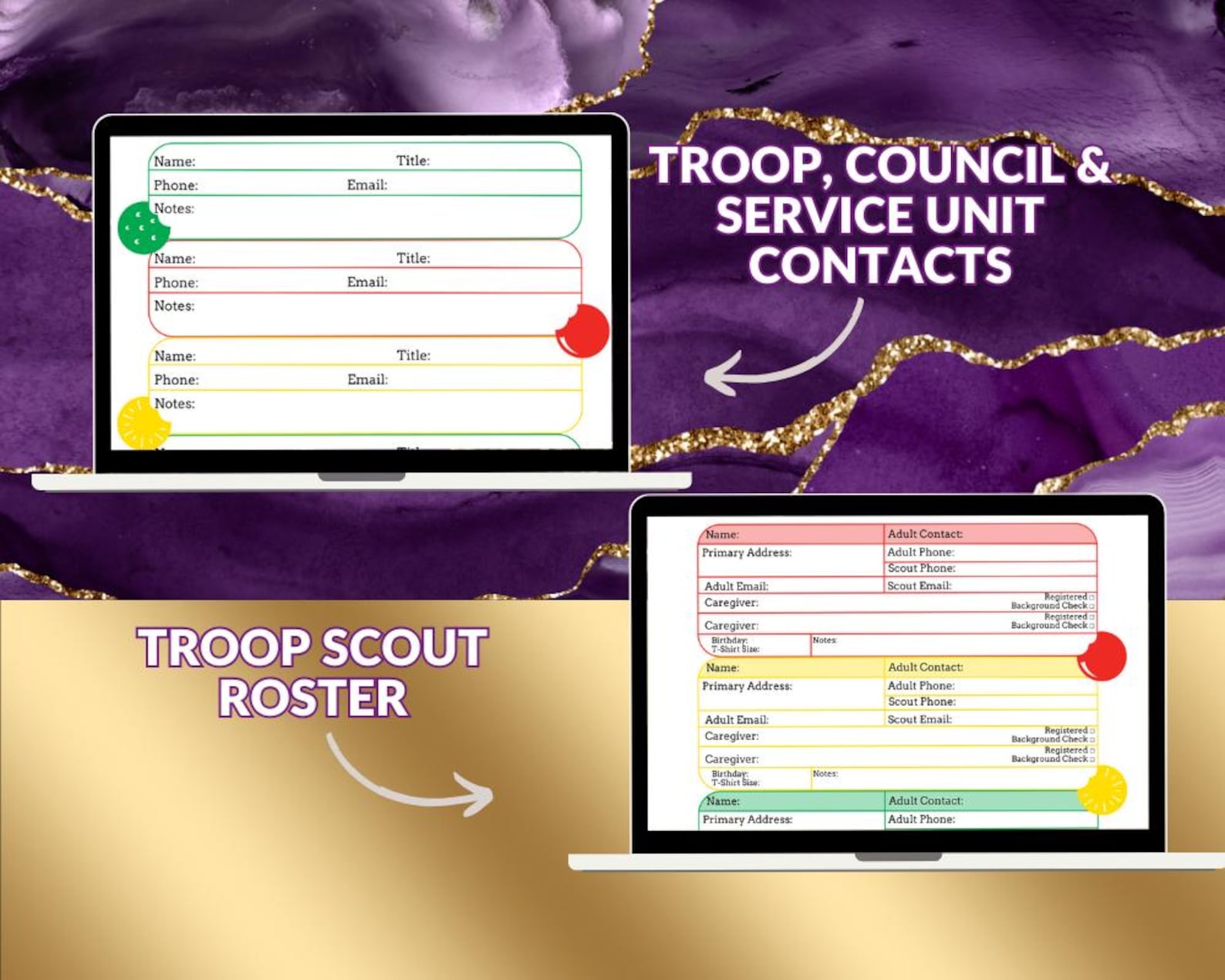 Troop Cookie Manager Binder – Printable PDF for Girl Scouts – Track ...